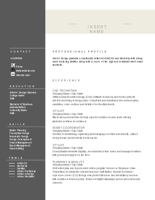 Multimedia Resume Templates, Samples & Examples | Resume Templates 101