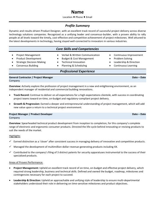 Engineering Resume Templates, Samples & Examples | Resume Templates 101
