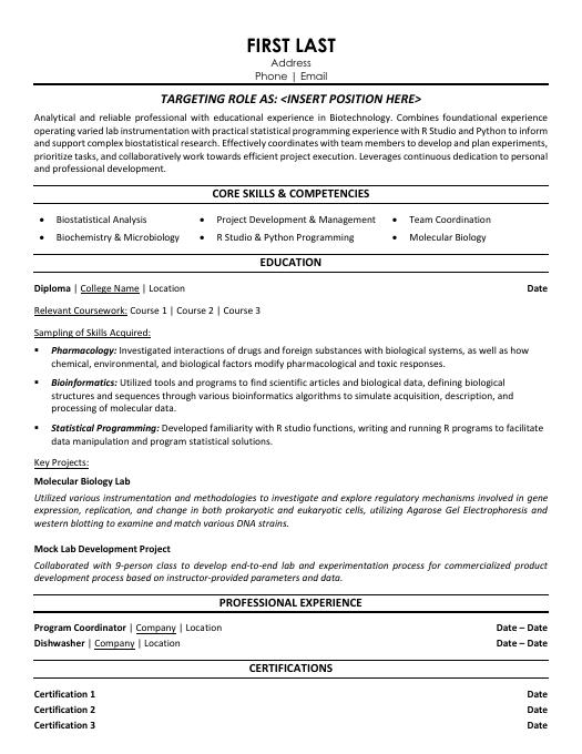 Healthcare Resume Templates, Samples & Examples | Resume Templates 101