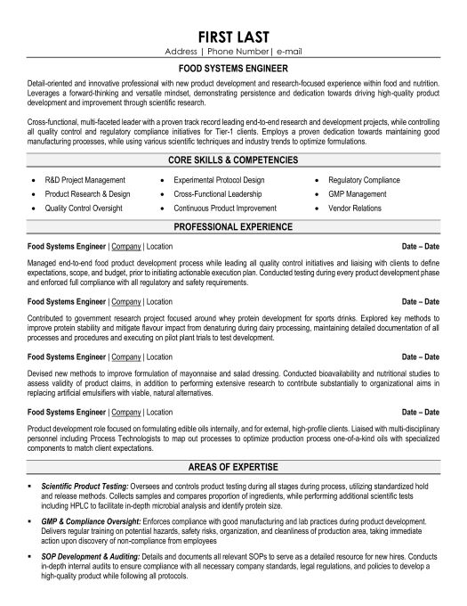 Engineering Resume Templates, Samples & Examples | Resume Templates 101